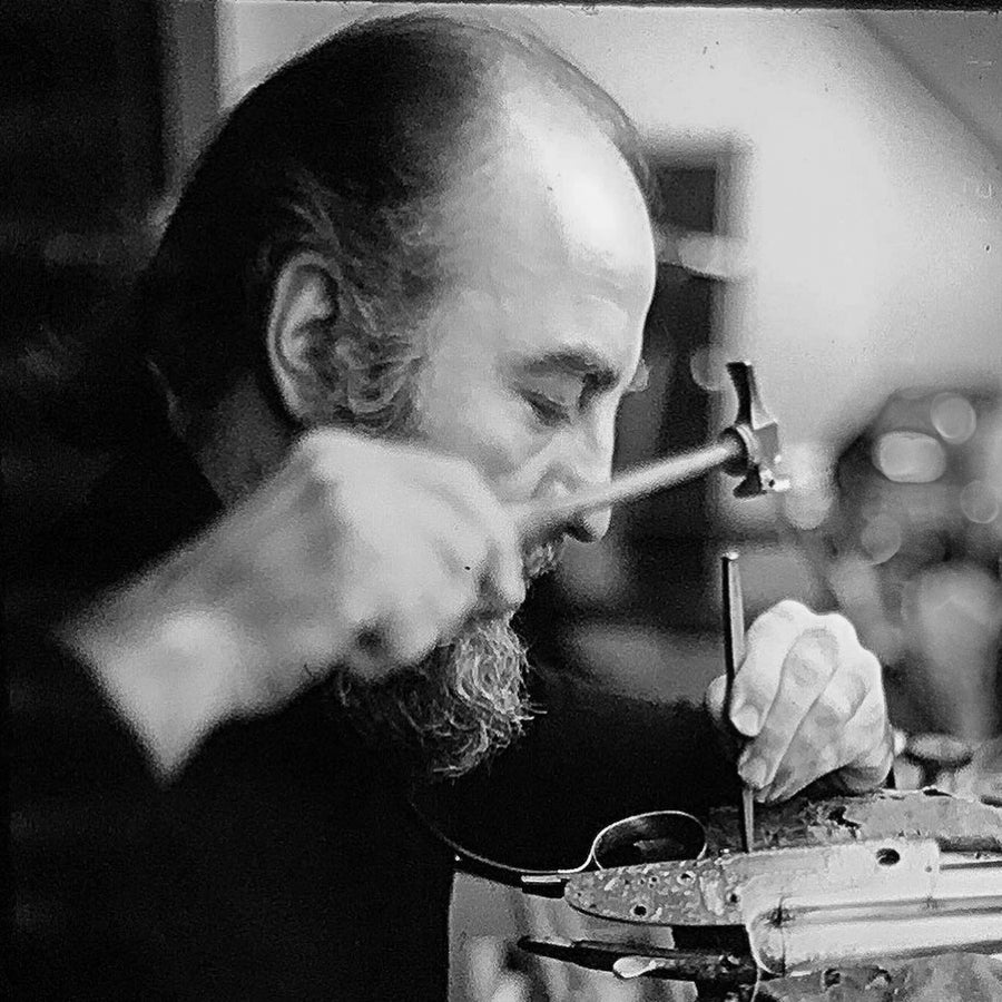 Ken Hunt Scroll Engraved Bracelet